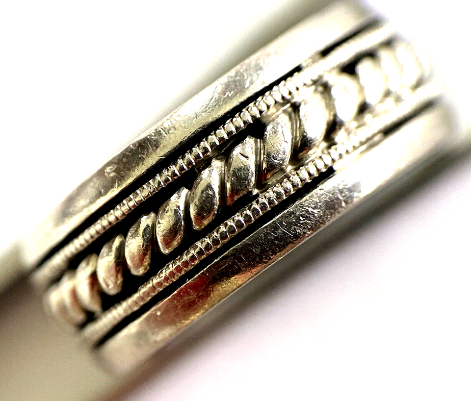 Scott Kay Palladium Pd 950 Rope Braid Design Ladies Ring Wedding Band Size 7.75 | eBay
