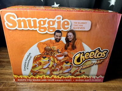 Snuggie Flamin Hot Cheetos 71"x54" Super Soft Wearable Blanket with ...