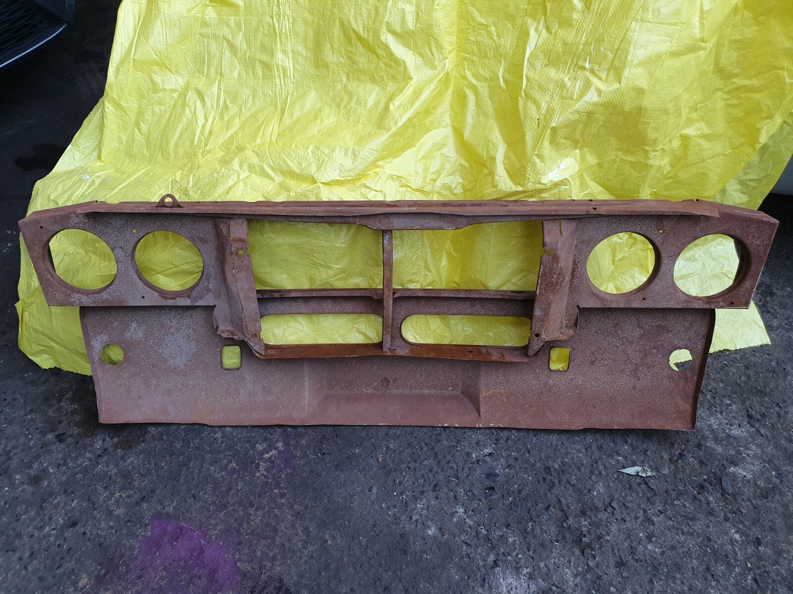 HUMBER SCEPTER MK3,HILLMAN HUNTER GLS COMPLETE FRONT PANEL NEW OLD ...