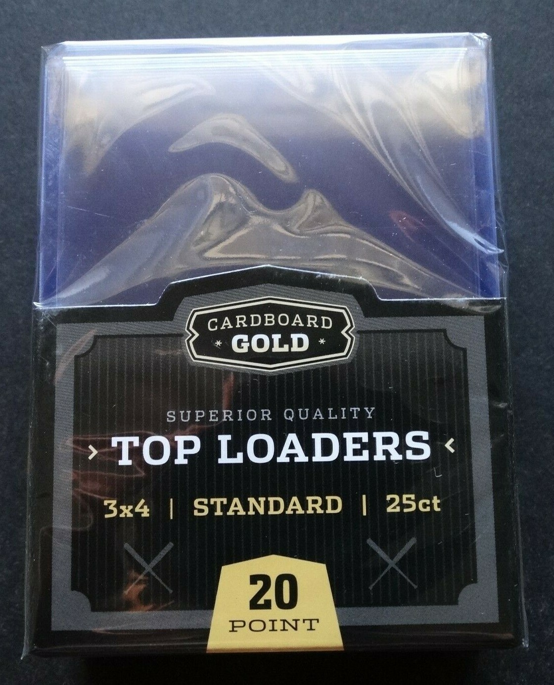 Cardboard Gold Top Loaders 20pt 60pt 140pt 190pt 240pt You Pick From ...