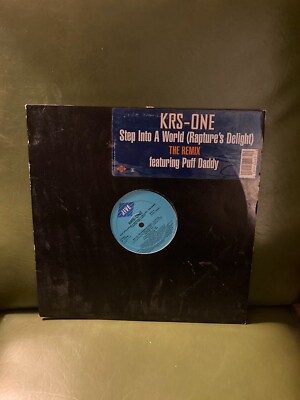 KRS-ONE - Step into a world (Rapture’s Delight) Puff Daddy 12" Vinyl ...
