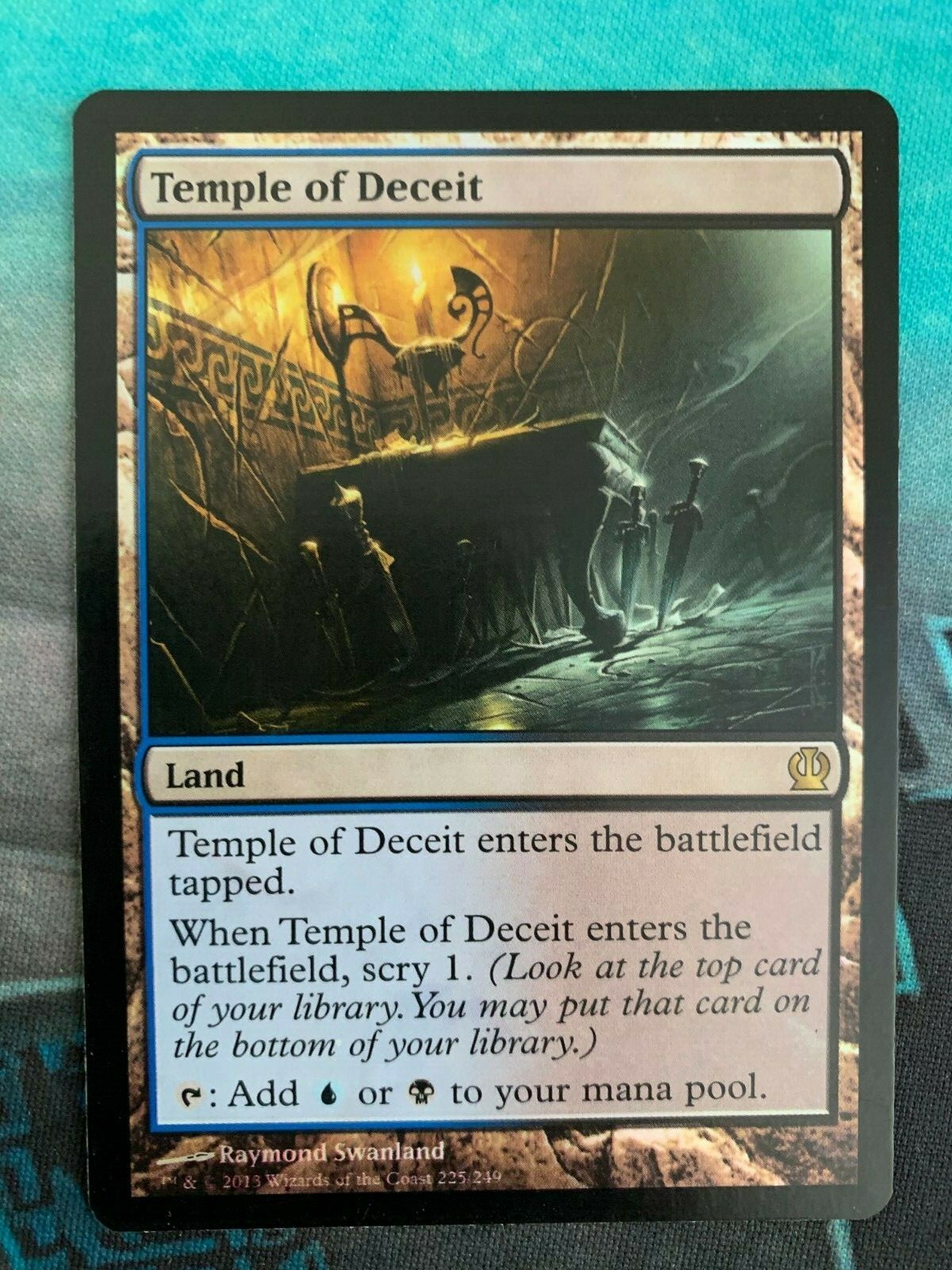 Temple of Deceit Foil Mtg Magic the Gathering | eBay