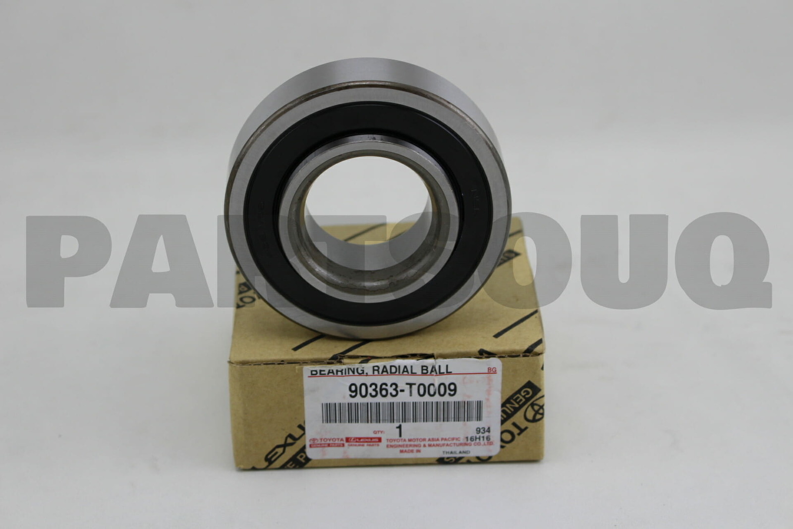 90363T0009 Genuine Toyota BEARING (FOR REAR AXLE SHAFT), RH/LH 90363 ...