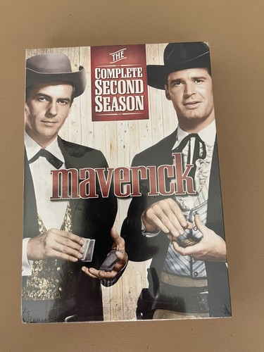 MAVERICK - The Complete Second Season (DVD, 6 Disc Set) OOP - BRAND NEW ...