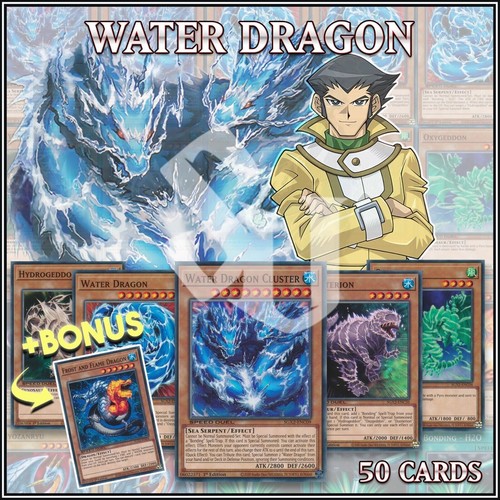 STARTER DECK BASTION WATER DRAGON 50+ | Cluster Hydrogeddon Duoterion ...