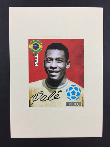 Pelé Mexico 70 Sticker Panini World Cup 2018 Gold Swiss Edition #C1 | eBay