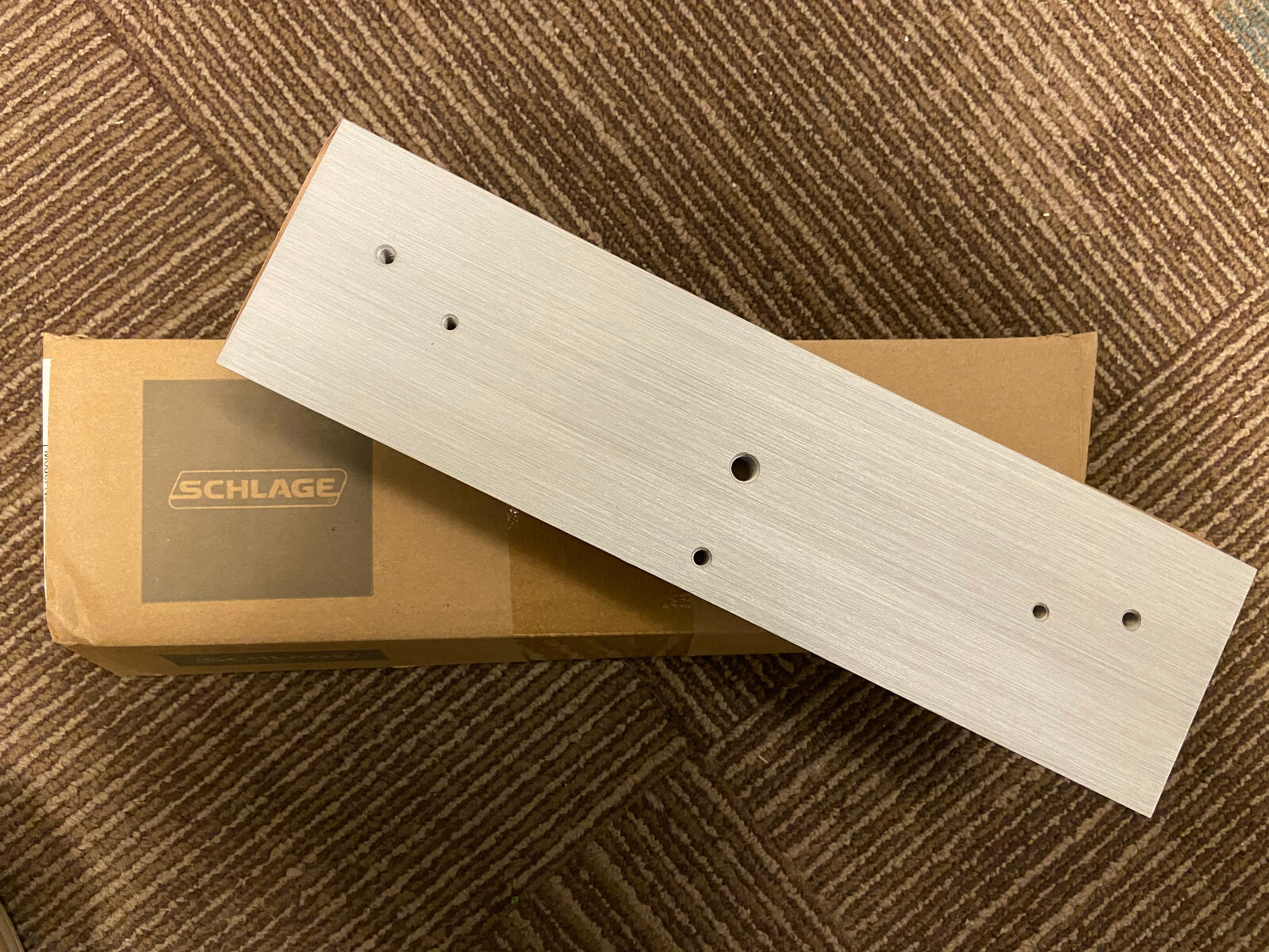 Schlage 490-hdb Hdb490 Herculite Door Brackets for M490 HDB for sale ...