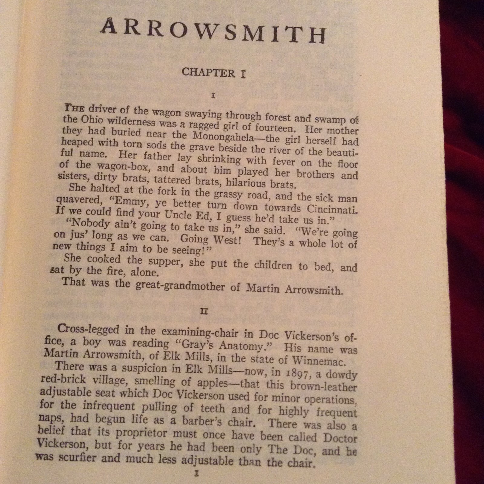 Arrowsmith 1925 book Sinclair Lewis Pulitzer Prize novel EX | eBay