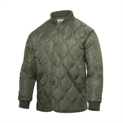 Men's Military Style Quilted Woobie Fashion Jacket | eBay