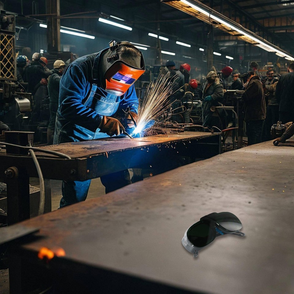 Gas Argon Welding Protective Glasses Eye Shield for Welder Work Safety ...