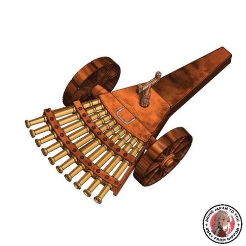 NEW Leonardo da Vinci Series Multi-Barrel de Cannon Machine Gun | eBay