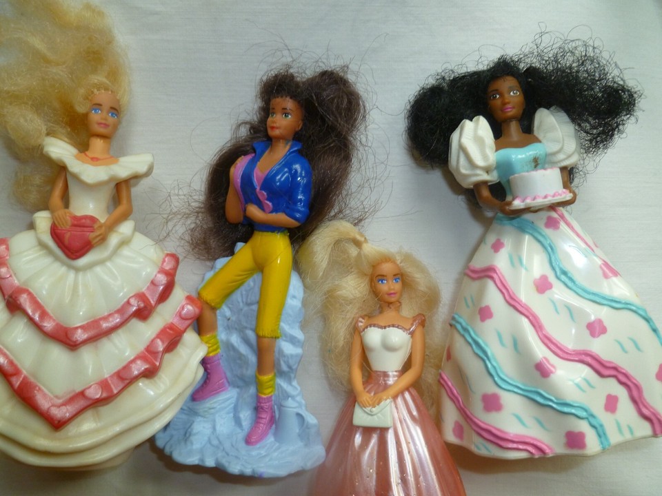 Vintage 90's McDonald's Barbie Dolls Happy Meal Toys | eBay