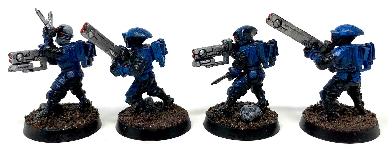 Games Workshop Warhammer 40K - Tau Miniatures (Painted/Converted) MULTI ...