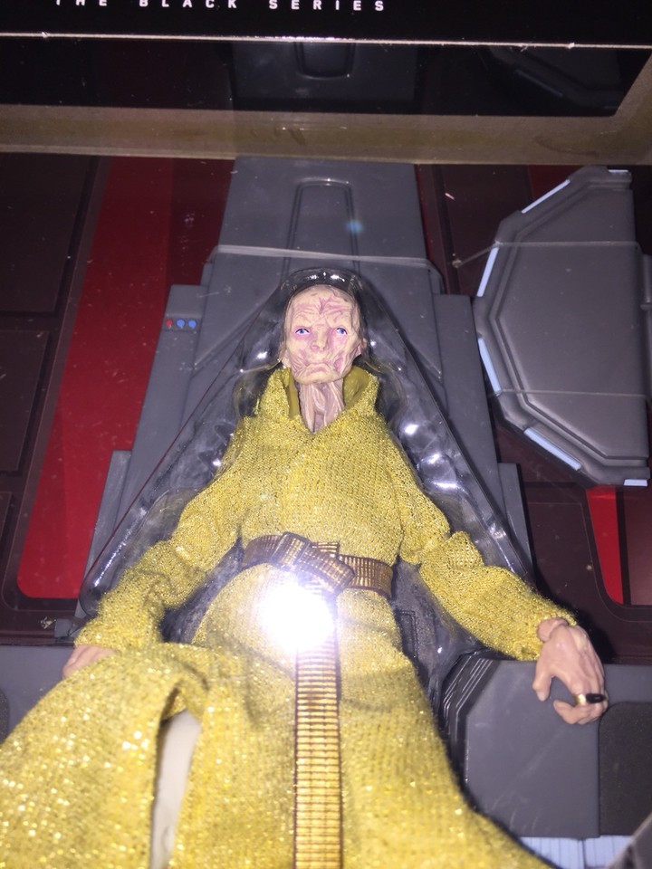Star Wars Black Series Supreme SNOKE Throne Room & REY KYLO Starkiller ...