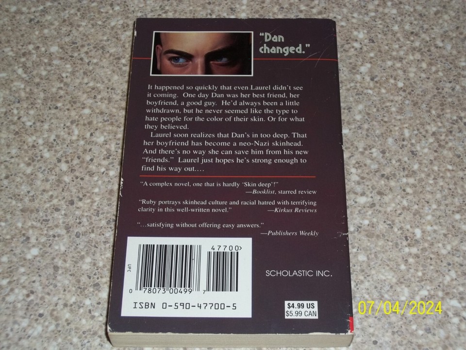 Skin Deep by Lois Ruby 1994 & The Wave by Todd Strasser 1981 Paperback ...