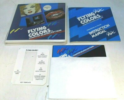 Flying Colors Computer Graphics Software For Commodore 64 - Complete | eBay