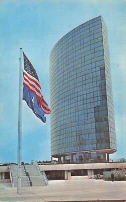 Postcard CT Hartford Phoenix Mutual Life Insurance Company Elliptical ...