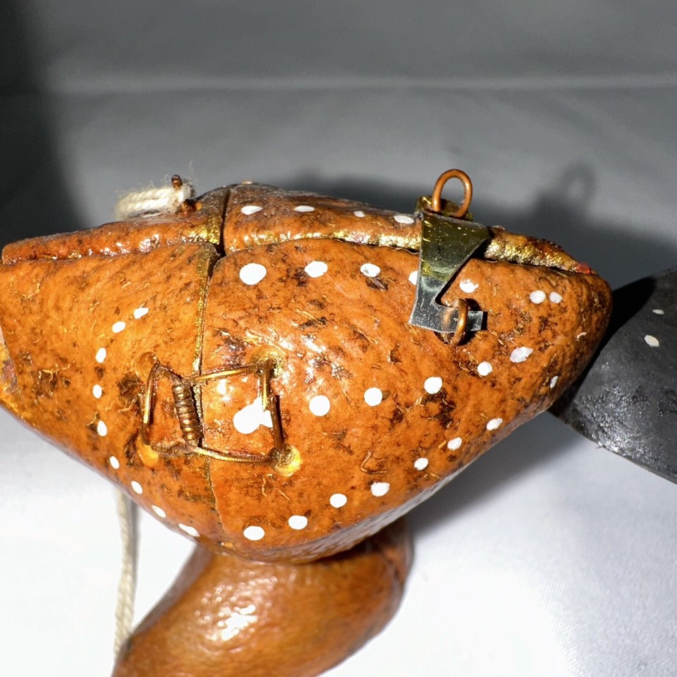 Walnut Shell Goose Diorama Mexico 3" | eBay