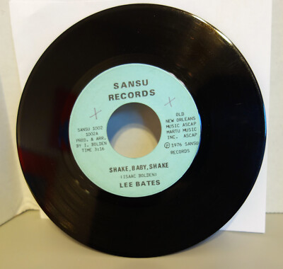 Lee Bates "Shake, Baby, Shake" Disco Version - US Sansu Records - 1976 ...