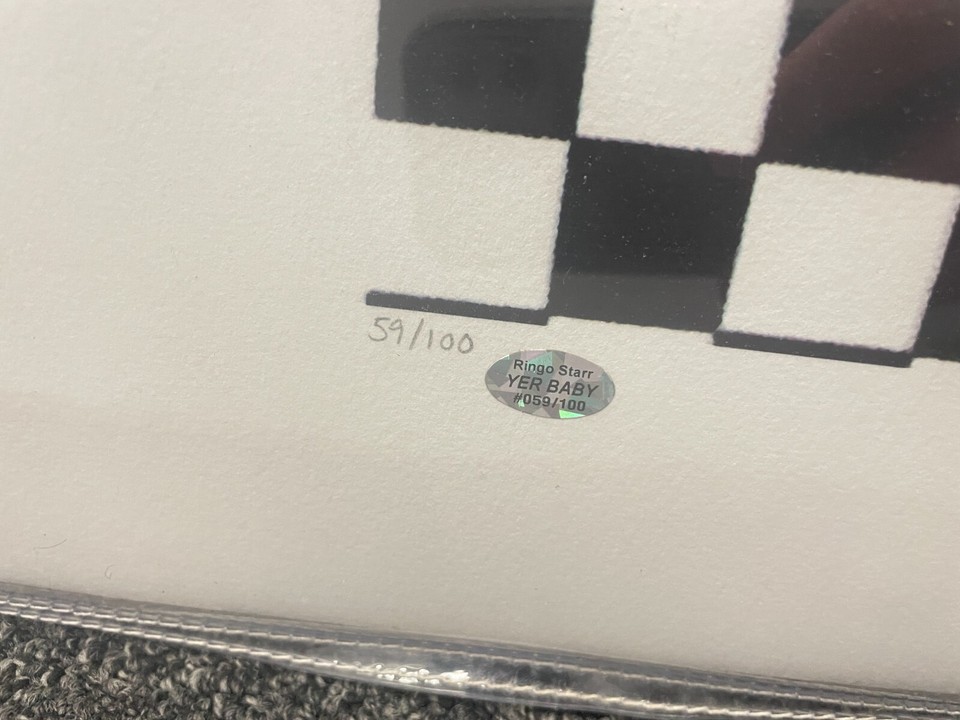 Ringo Starr "Yer Baby" Original Signed serigraph 2004 Edition of 100 | eBay