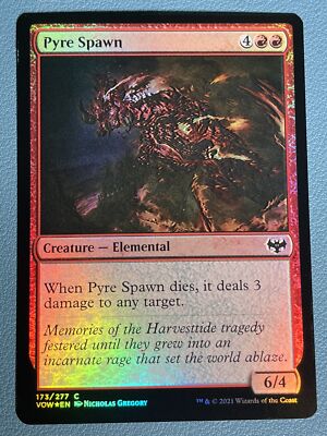 MTG Pyre Spawn Foil Innistrad VOW NM | eBay