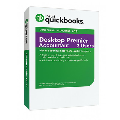 QuickBooks Desktop Premier Acct 3 Users | eBay