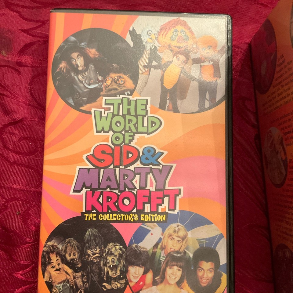 COMPLETE 1997 VHS COLUMBIA HOUSE THE WORLD OF SID & MARTY KROFFT 10 ...