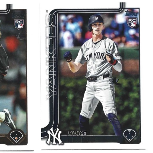 2025 Topps 2 New York Yankees Duke Ellis Rookie card | eBay