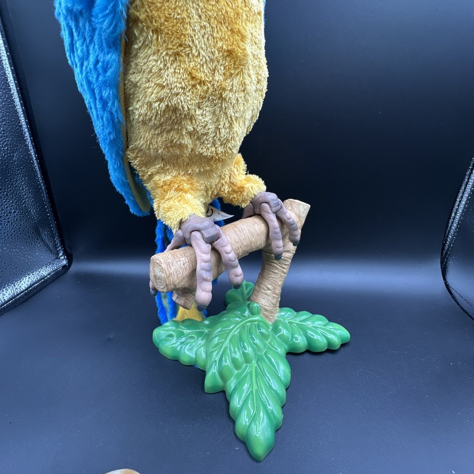 Hasbro FurReal Friends SQUAWKERS MACAW Parrot Interactive w/remote ...