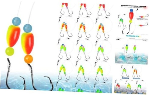 Pompano Rigs for Surf Fishing Saltwater Pre-Rigged Fishing Rigs with ...