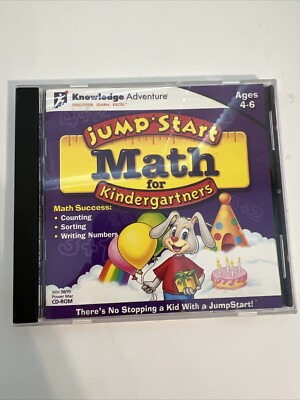 Jump Start Math For Kindergartners 4-6 Pc Game | eBay
