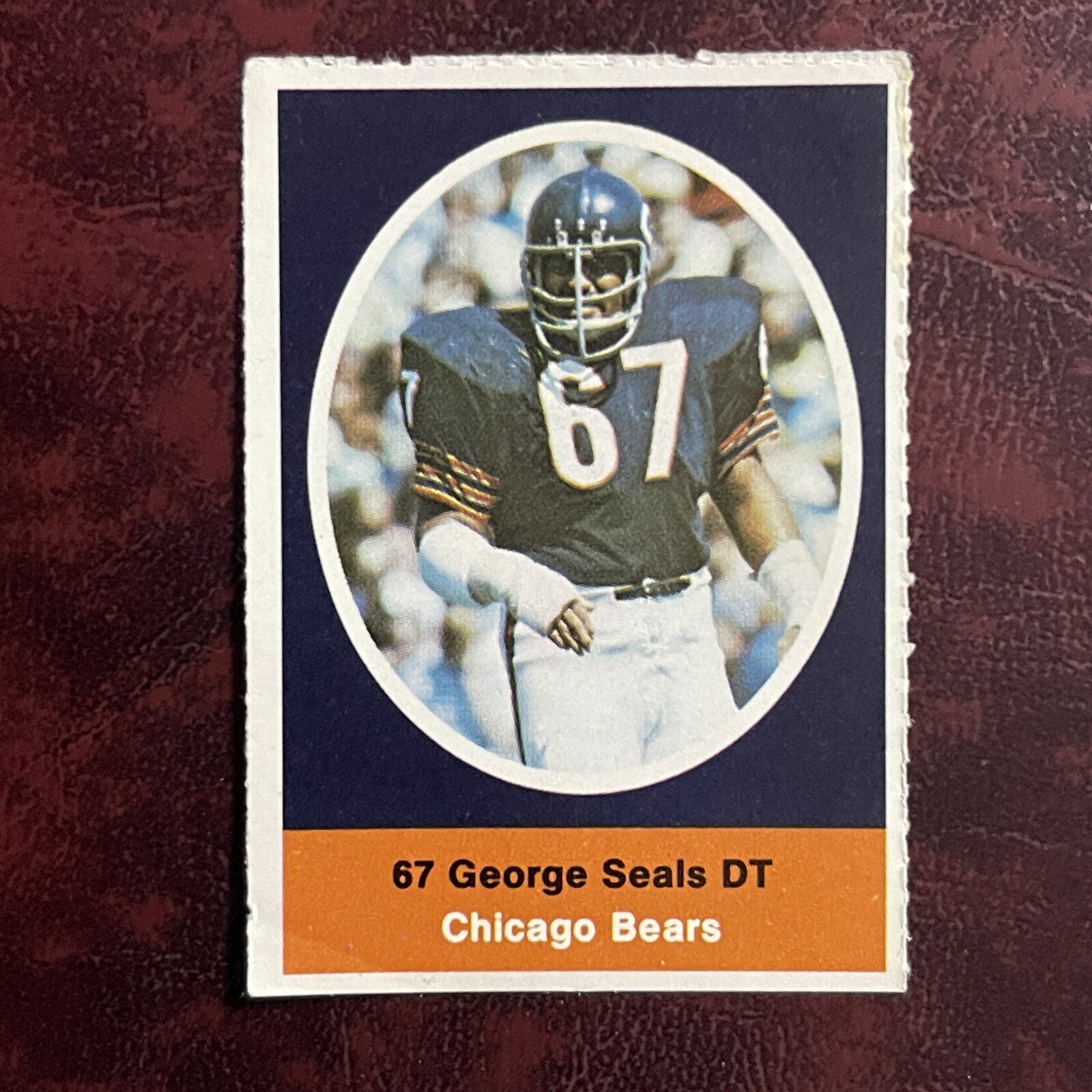 1972 Sunoco NFL Action Set RICH COADY ROOKIE Stamp CHICAGO BEARS | eBay