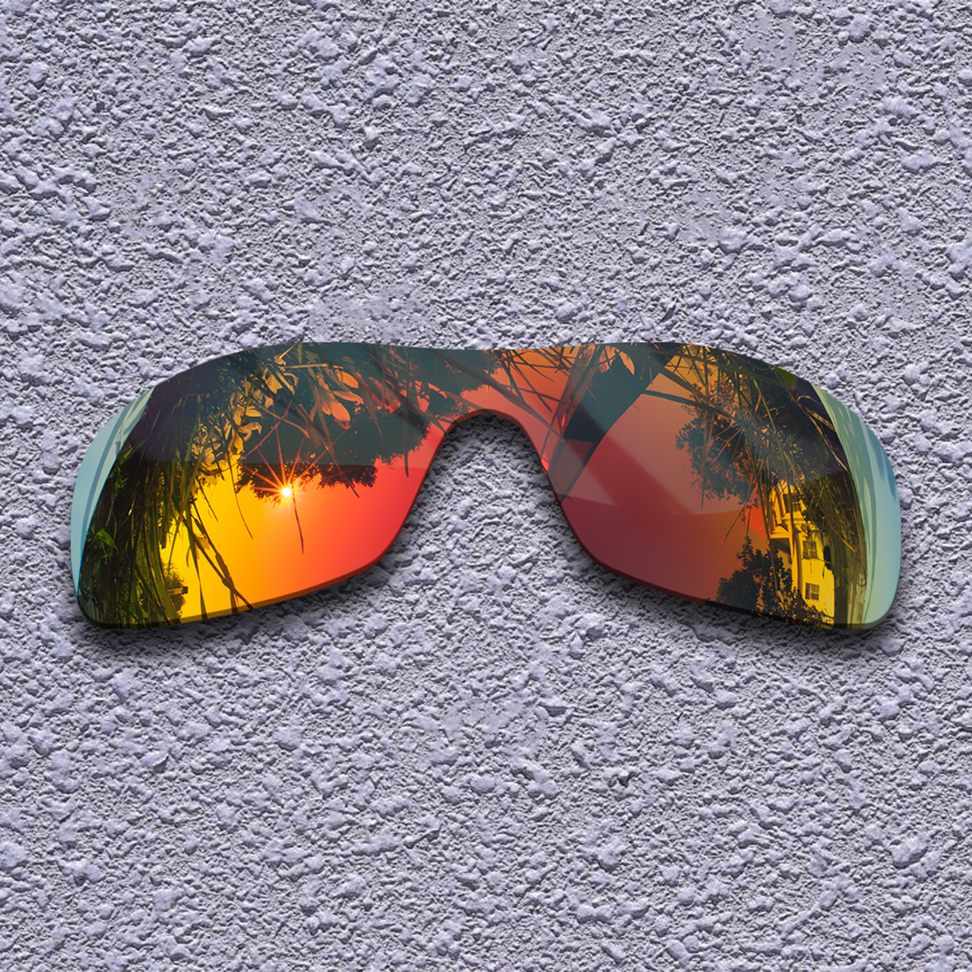 US Fire Red Replacement Lenses For-Oakley Antix Polarized | eBay