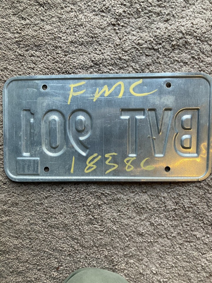 1997 Kentucky License Plate - BVT 901 - Nice! | eBay