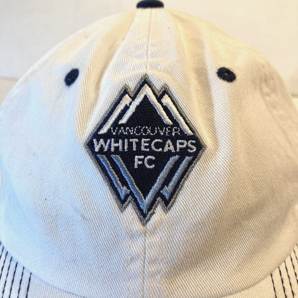 Vancouver Whitecaps FC Soccer Football Club White Cap Hat Fantatics ...