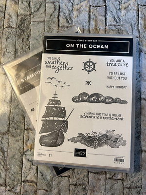ON THE OCEAN Stamp Set ON THE OCEAN Dies Stampin Up | eBay