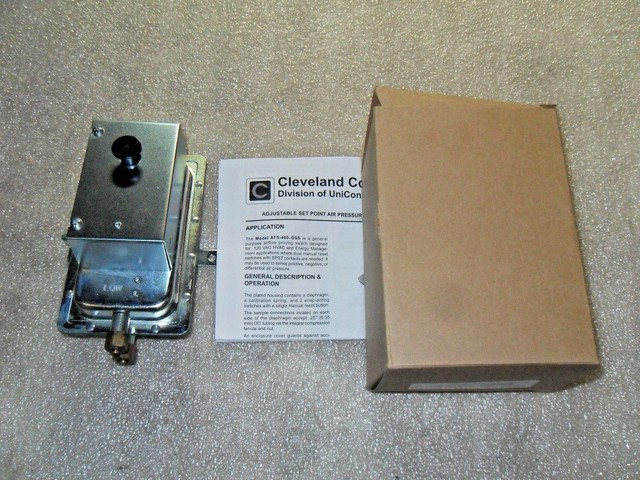 AFS 460 DSS Cleveland Controls Air Flow Switch for sale online | eBay