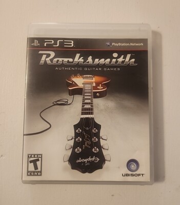 Rocksmith Ubisoft Playstation 3 PS3 Video Authentic Guitar Game/Trainer ...