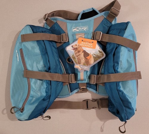 Kurgo Big Baxter Dog Saddlebag Backpack 50-100 Lb 7.5 Liter Brand New ...