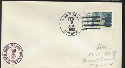 1967 USS Furse DD 882 | eBay