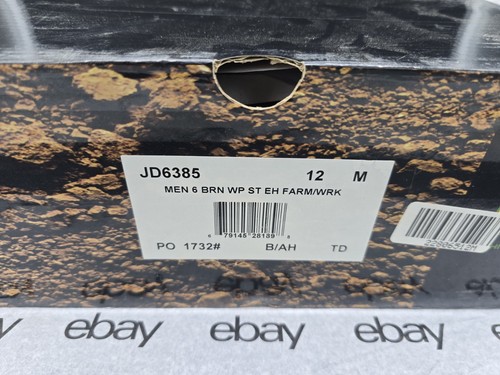 John Deerre By Dan Post Men's 6" Farm Work Boots, Size: 12, Waterproof ...