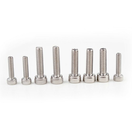 M5*5mm-90mm Socket Head Cap Screws A2 304 Stainless Steel Hex Allen Key ...