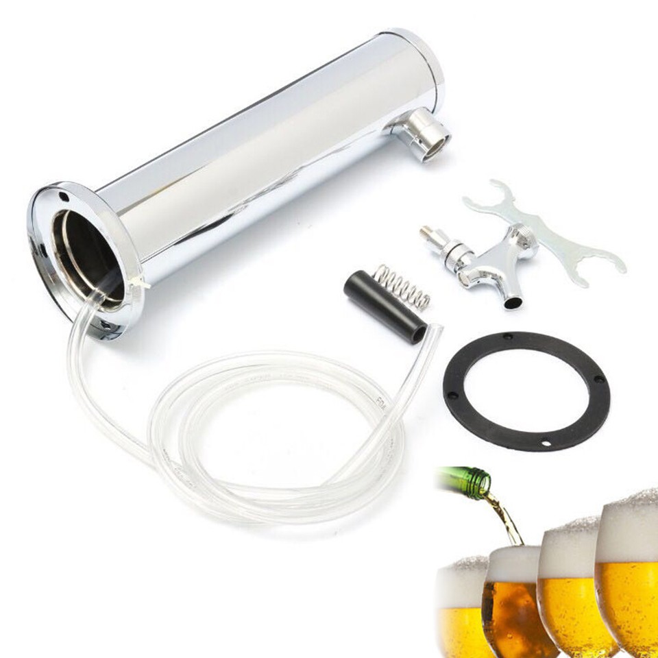 Beer Dispenser Kit Draft Beer Kegerator Tower Stainless Steel Beer ...