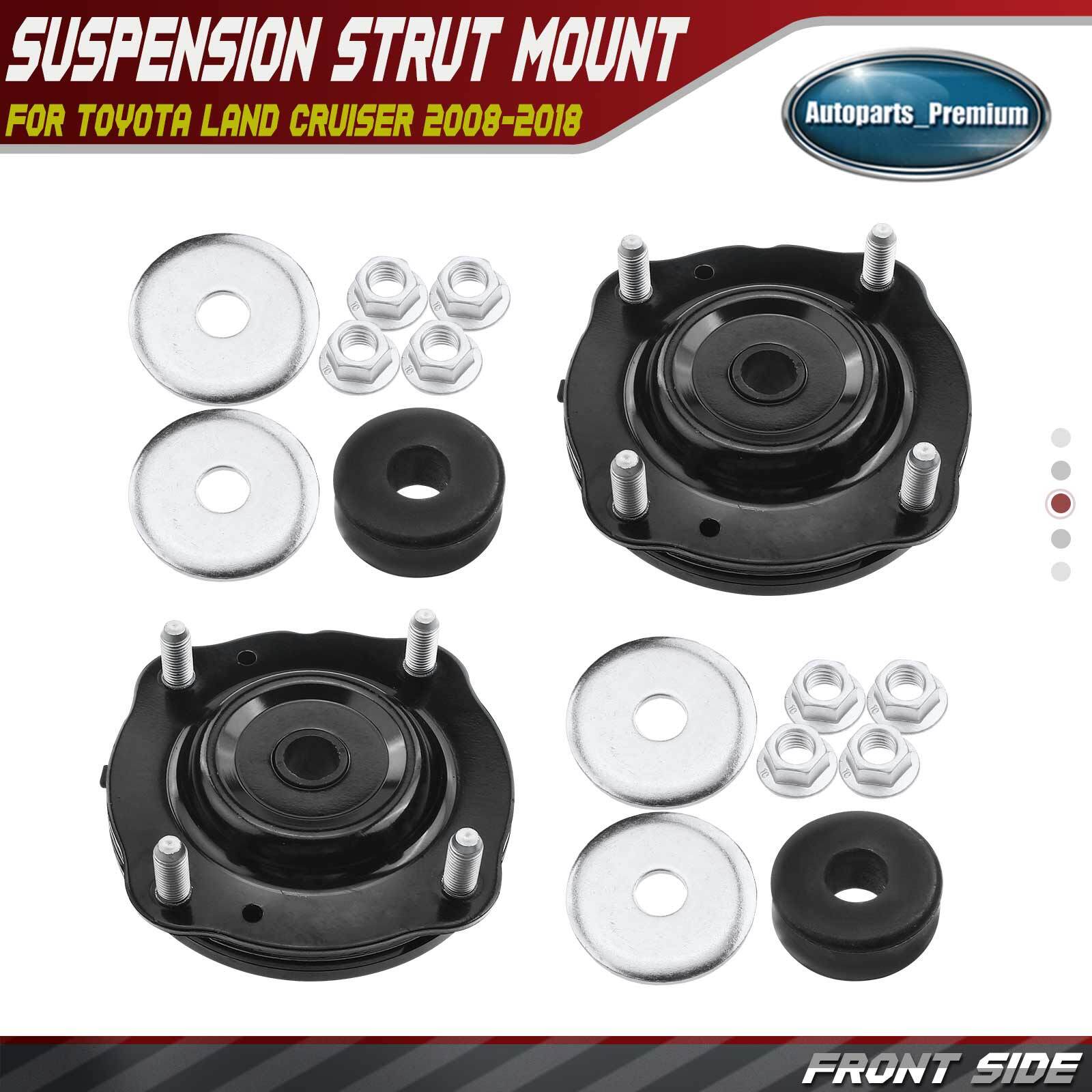2x Front LH & RH Suspension Strut Mount for Toyota Land Cruiser 08-18 ...