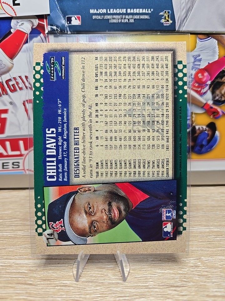1995 Score Baseball Chili Davis Platinum Team Sets #14 | eBay