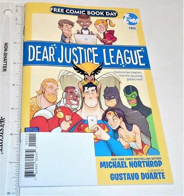 FCBD Free Comic Book Day 2019 Dear Justice League | eBay