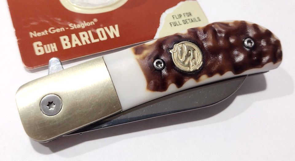 Schrade Old Timer Uncle Henry Barlow Spring Open Assisted Pocket Knife ...
