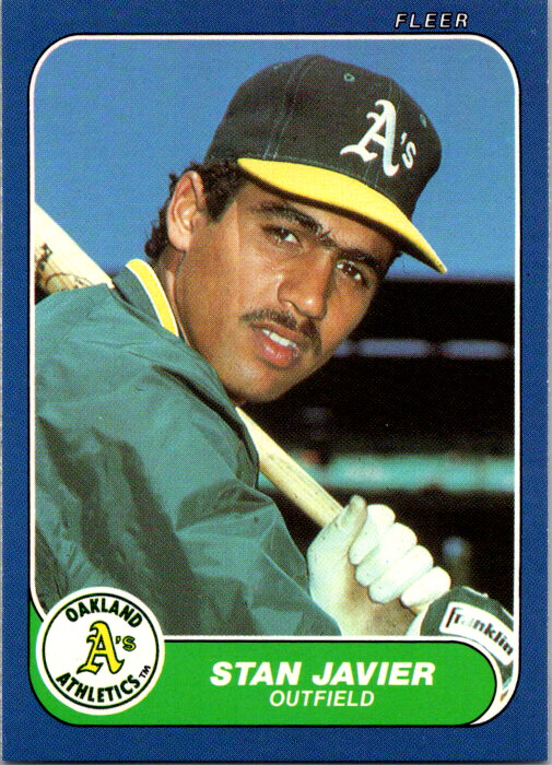 Stan Javier 1986 Fleer Update #U-56 Baseball Card | eBay