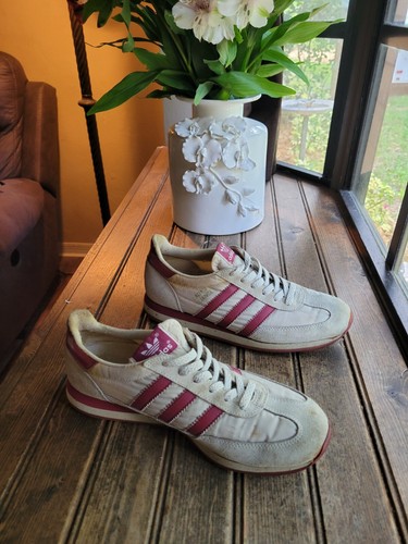 RARE! Vintage ADIDAS Ladys Reliance Running Tennis Sneakers SHOES Red 3 ...