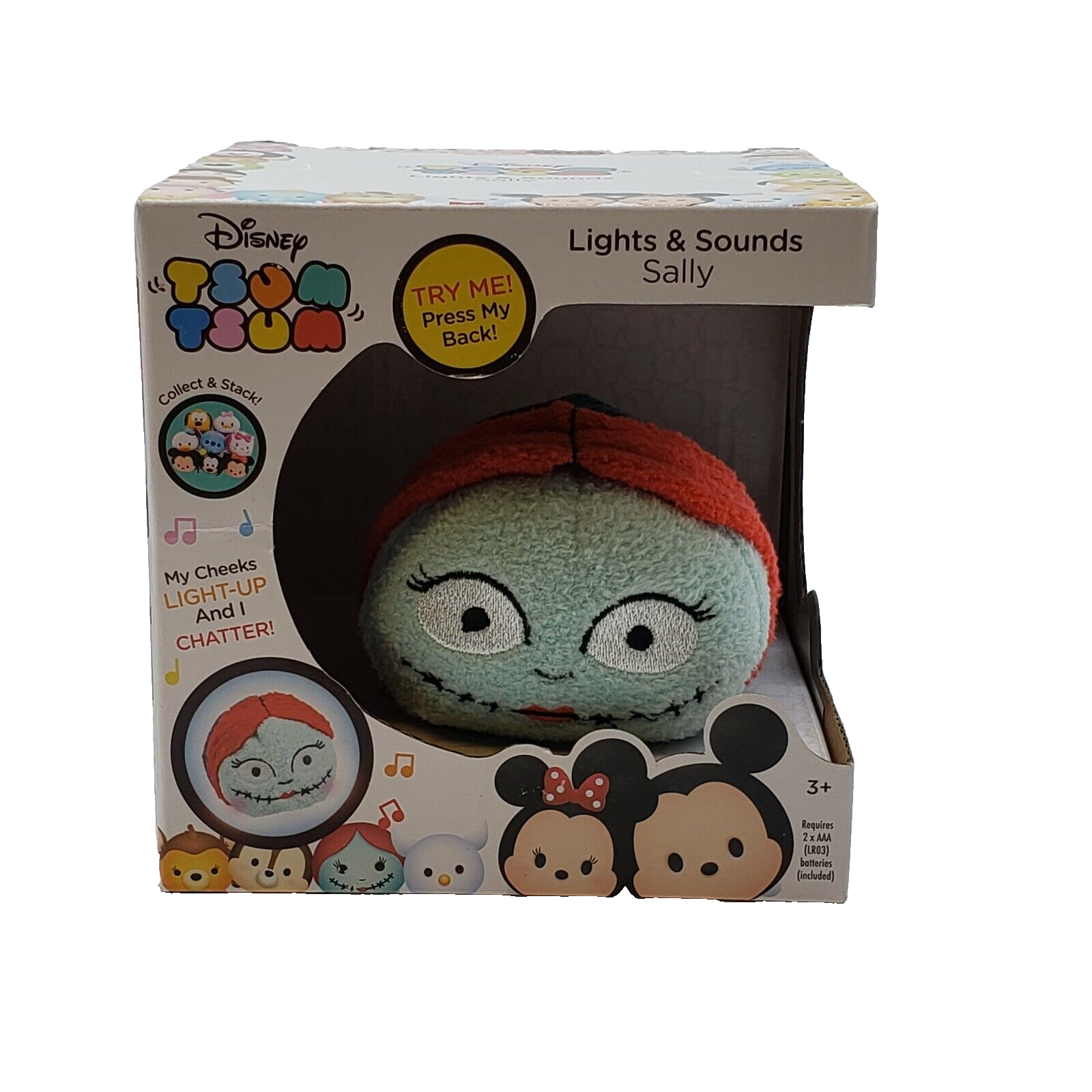 TSUM TSUM Lights & Sounds Nightmare before Christmas Sally Stackable ...